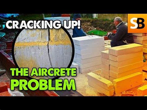Aircrete Blocks Cracking Up Unwanted Trouble Youtube Geodesic