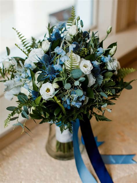 Rustic Blue Wedding Flowers 60 Photos