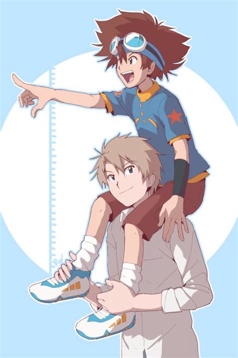 Digimon Anime Manga Posters Tai Matt Lindos Dibujos Tumblr Dibujos Taichi Yagami
