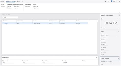 6 Current Activities Tab Dynamics 365 Ellipse Solutions
