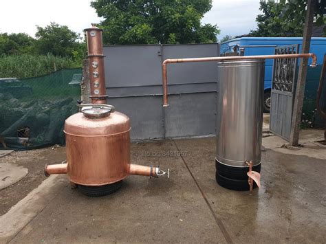 Казани за ракия За производство на храни и напитки Пазарджик Медни казани за ракия с г