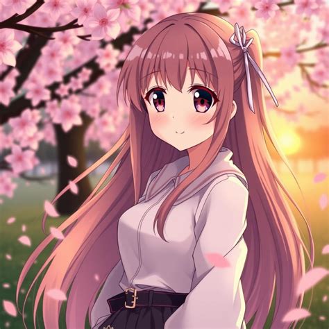Anime Girl Spring