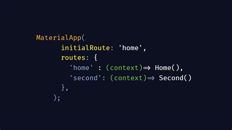 Flutter Named Route Flutter Native Route And Navigation Youtube