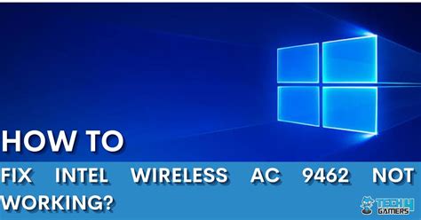 Intel Wireless AC Not Working FIXES Tech Gamers