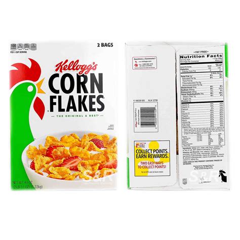 Corn Flakes Nutrition Facts Label Besto Blog
