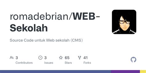 Github Romadebrianweb Sekolah Source Code Untuk Web Sekolah Cms