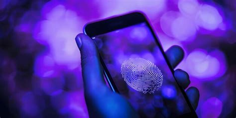 Improving Personal Data Security Through Biometric Authentication For Mobile App Login Concept