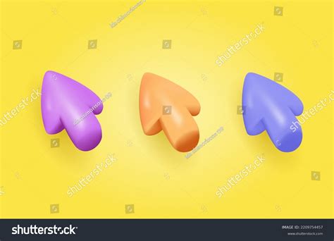 Arrow Pointer Mouse Cursor Computer Interface Stock Vector Royalty