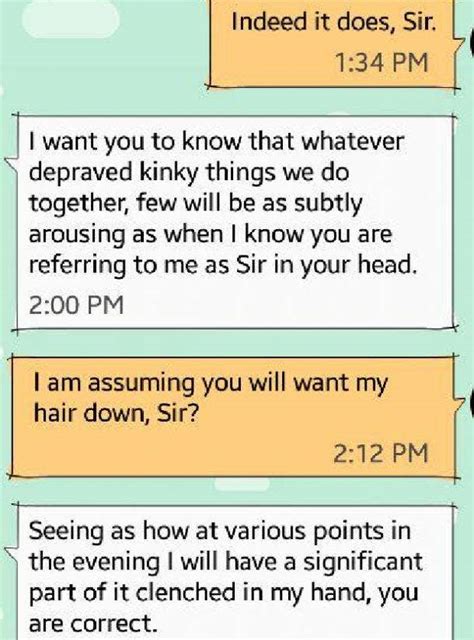 8 Kinky Sexting Examples Texts From A Dom To His Submissive Yourtango