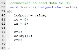 8051 Microcontroller 8051 LCD INTERFACE