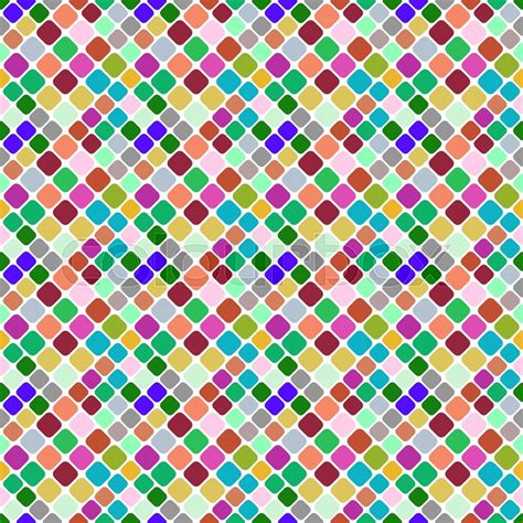Seamless Geometrical Square Pattern Stock Vector Colourbox