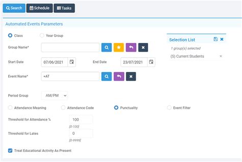 How To Create An Automated Event In Behaviour Bromcom Documentation Centre
