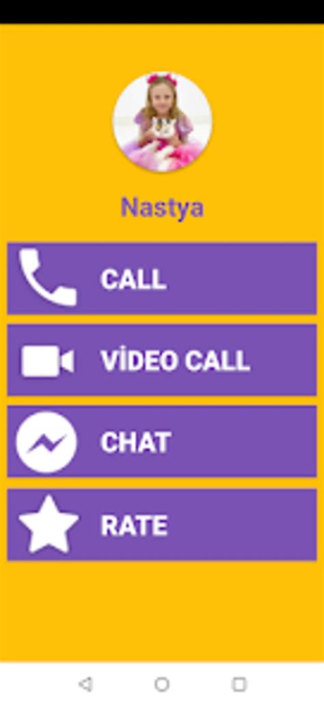 Like Nastya Fake Video Call Android