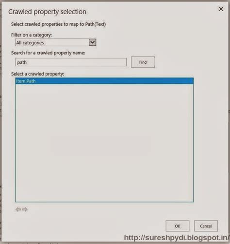 Map Crawled Property To A Managed Property In Sharepoint Search