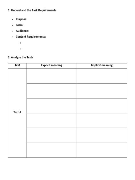 Directive Writing Template Pdf