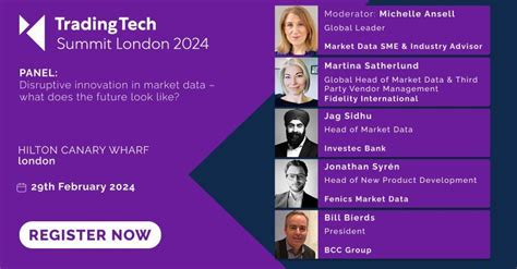 Join Fenics At Tradingtech Summit London 2024 Fenics Market Data