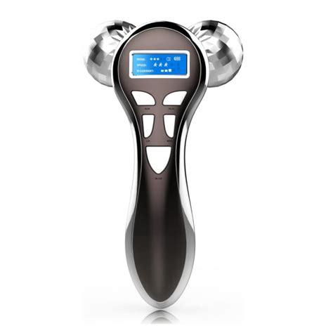 4d Microcurrent Face Massager Roller Electric Rechargeable Face Lift