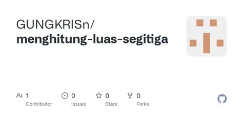 Github Gungkrisn Menghitung Luas Segitiga