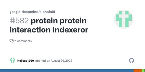 Protein Protein Interaction Indexeror Issue 582 Google Deepmind
