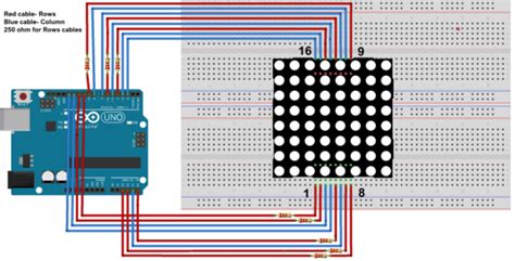 상품 아두이노 x 도트매트릭스 LED 모듈 AS D