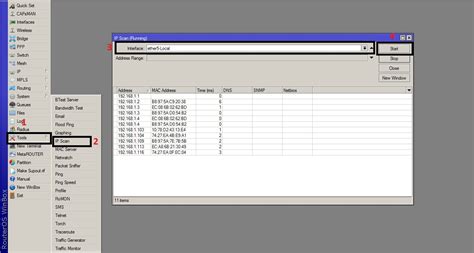 Cara Menggunakan Tool Ip Scan Pada Mikrotik Klik Pinrang