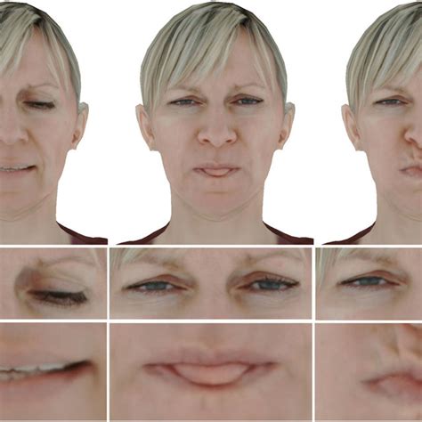 Selected Facial Expressions That Show The Advantages Of Our Hybrid Download Scientific Diagram