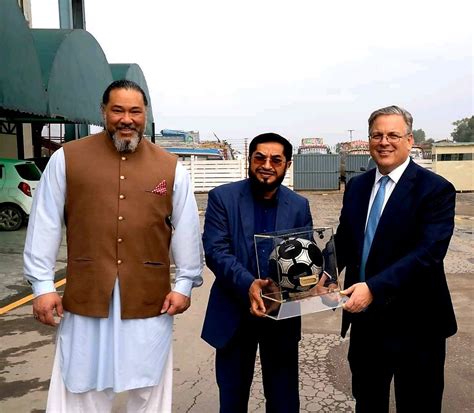 Mohsin Masood On Linkedin Ambasdor Of Usa To Pakistan Visited Sial And Shield Presented By Khawaja…