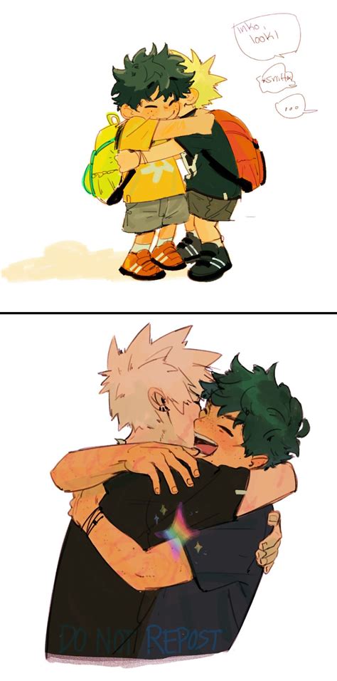 Bakudeku Katsuki Bakugou X Izuku Midoriya Bnha By Beybuniki Xwitter Nel Pinterest