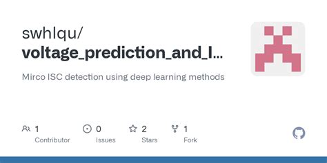 Github Swhlquvoltagepredictionandiscdetection Mirco Isc Detection Using Deep Learning