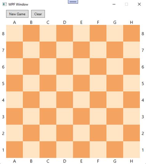 C Wpf Шахматы отрисовка доски Stack Overflow на русском