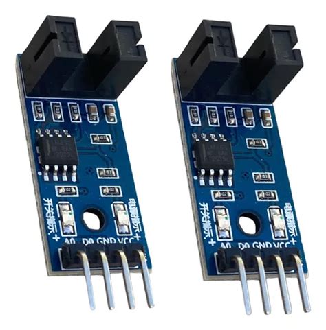 2x Módulo Encorder Sensor De Velocidade Óptico Para Arduino
