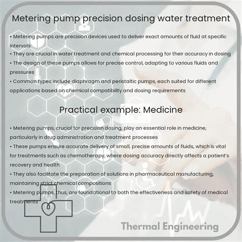 Metering Pump Precision Dosing And Water Treatment