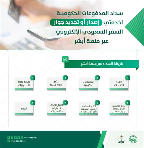 الجوازات السعودية On Twitter تعرف على خطوات سداد المدفوعات الحكومية