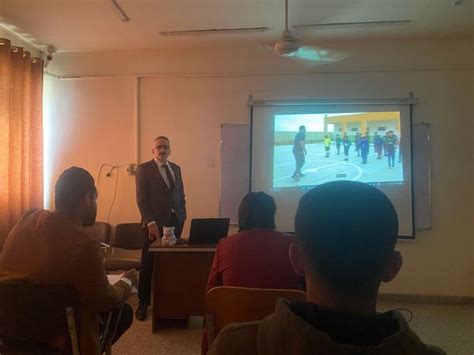 Dr Rashwan Delivers A Lecture About Observation College Of Basic