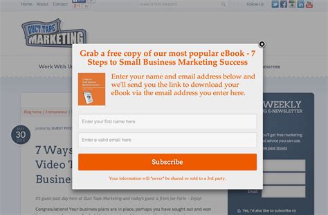 Email List Building From The Experts How To Grow A Massive Email List