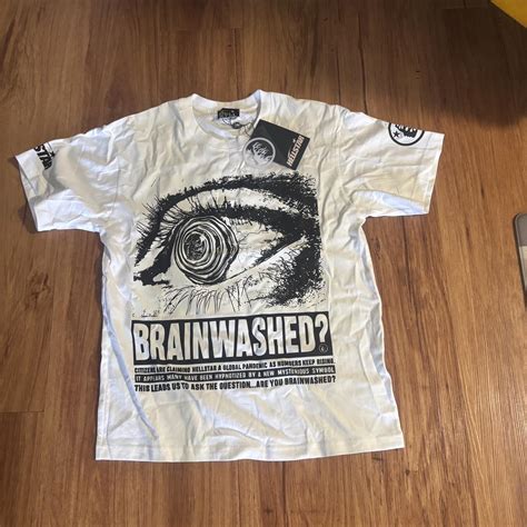 Brainwashed Hellstar Graphic Tee Statement Piece Depop