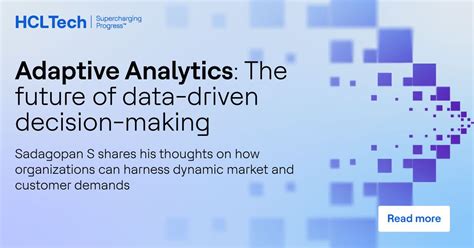 Hcltech Digital Business On Linkedin Adaptive Analytics The Future