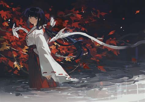 Kikyou Inuyasha Drawn By Mento Danbooru
