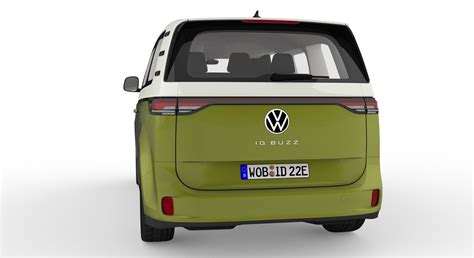 Vw Id Buzz 3d Model Turbosquid 1984296