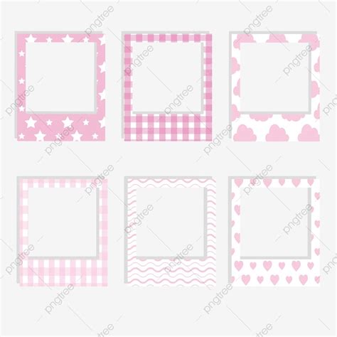 핑크 폴라로이드 일러스트 인화지 모음 사진 클립 아트 분홍 폴라로이드 Png 일러스트 및 Psd 이미지 무료 다운로드 Pngtree Polaroid
