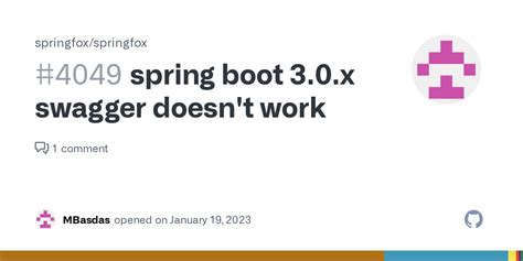 spring boot 3 0 x swagger doesn t work · issue 4049 · springfox springfox · github