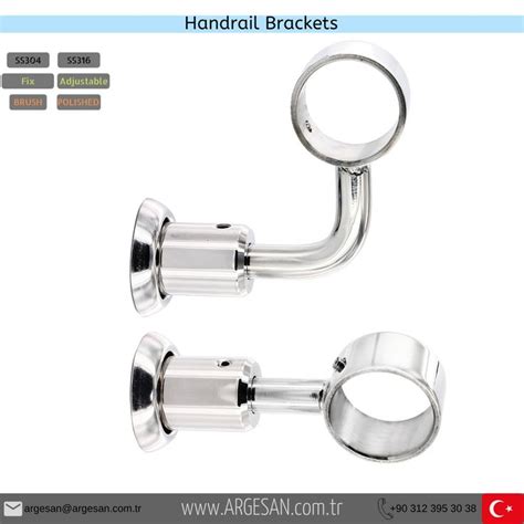 Modern Stainless Steel Handrail Brackets