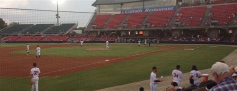 Five County Stadium Carolina Mudcats