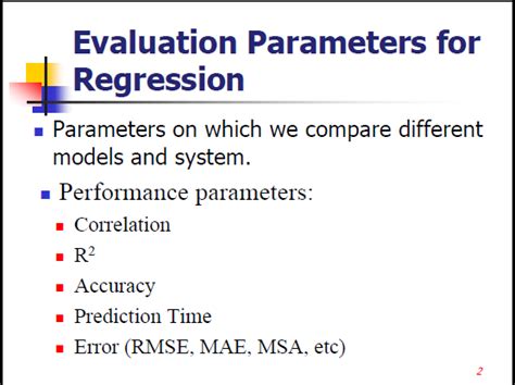 GitHub Psrana Model Evaluation Parameters For Regression And