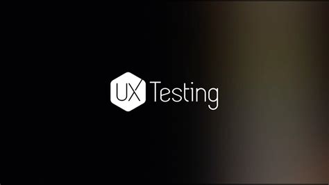 Uxtesting Introduction Youtube