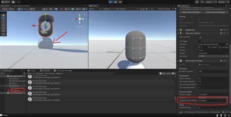 Physicschecksphere Not Working As It Should Runity3d