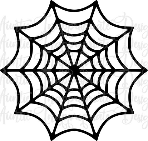 Spider Web Svg Spider Svg Halloween Decor Svg Web Png Vector Cut File Cricut Silhouette Pdf Png