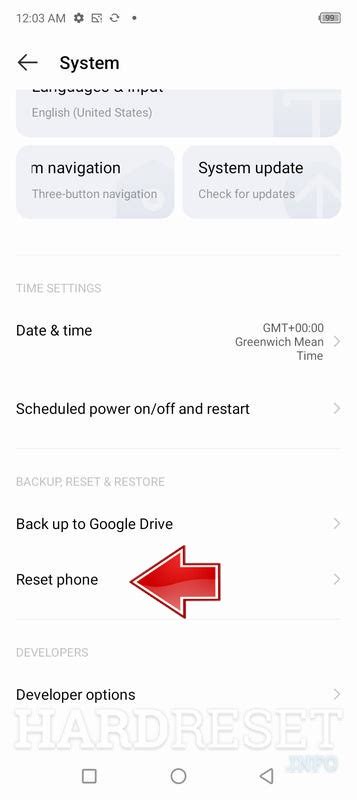 Reset Network Settings Infinix Hot How To Hardreset Info