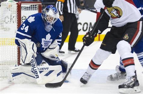 Leafs Vs Sens In Preseason Action The Globe And Mail