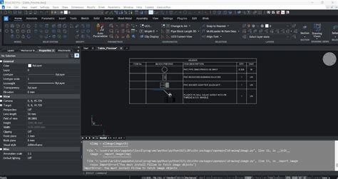 Export Table With Blocks To Excel With Python Net Objectarx And Vba Autocad Forums